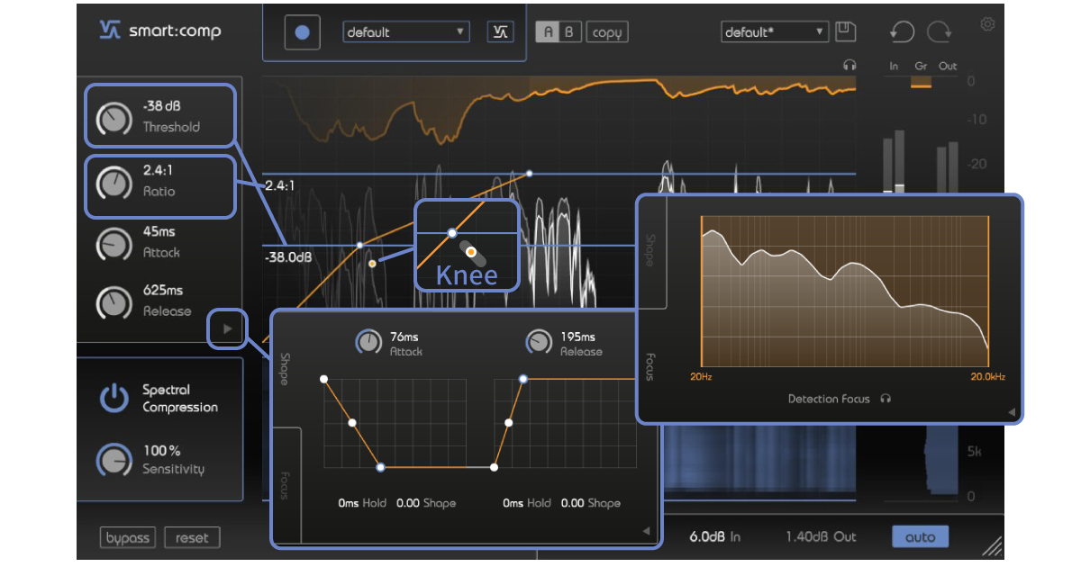 Sonible smart:comp: Review AI Enhanced Spectral Compressor VST Plugin ...